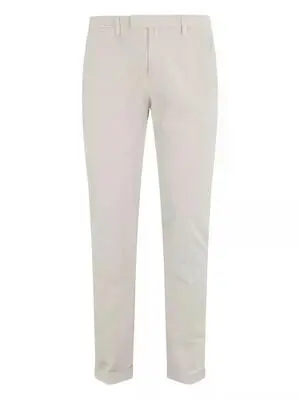 BRIGLIA 1949 Cuffed Trousers - Neutrals