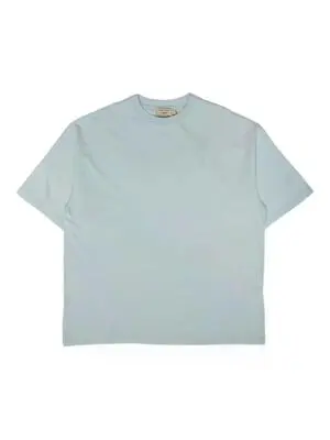 Maison Kitsuné Logo-embroidered T-shirt - Blue