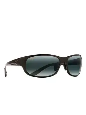 Maui Jim Twin Falls Rectangle-frame Sunglasses