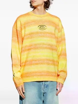 PUMA Ombre-effect Logo-patch Sweater