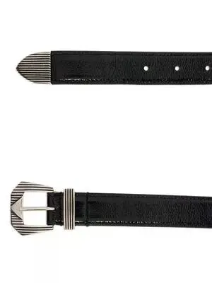 IRO PARIS Patent Leather Belt