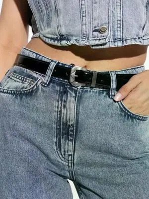 IRO PARIS Patent Leather Belt