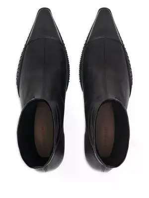 MARINE SERRE Pointed-toe Sculpted Heel Boots