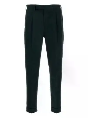 PT TORINO Pleated-cuffed Trousers