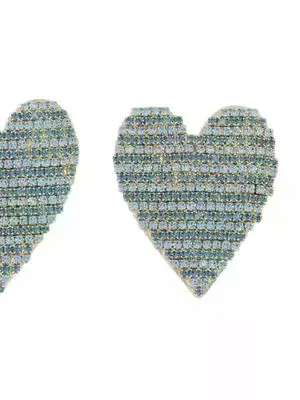 SHOUROUK Embellished Heart Shaped Earrings
