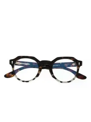 KADOR Round-frame Glasses - Brown