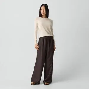 Theory Pull-on Track Pant In Mod Silk Twill