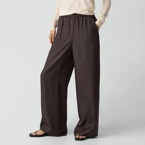 Theory Pull-on Track Pant In Mod Silk Twill