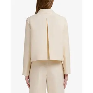 Marni Cropped Cotton Jacket With Pockets - 00w06
