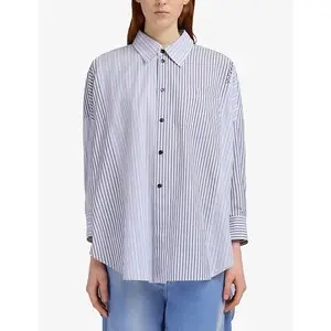 Marni Oversized Striped Cotton Shirt