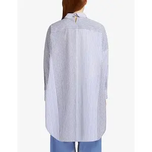 Marni Oversized Striped Cotton Shirt