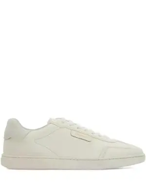 Paneled Suede and Leather Sneakers
