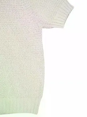 Commas Textured Knit Polo Shirt