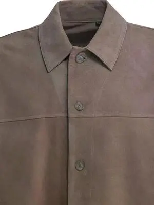 Vince Patch-pocket Lambskin Jacket - Brown