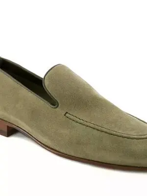 Manolo Blahnik Suede Loafers