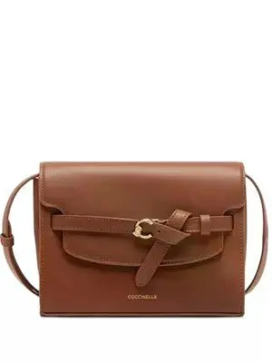 COCCINELLE Leather Belt-buckle Shoulder Bag