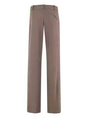 Federica Tosi Pleated Front Trousers - Brown