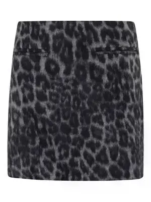 Federica Tosi Leopard-print Mini Skirt