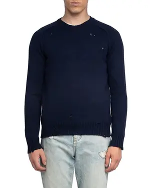 Zadig&Voltaire Jordan Lc Destroy Wool Blend Sweater