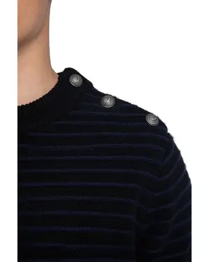 Zadig&Voltaire Striped Wool Blend Sweater
