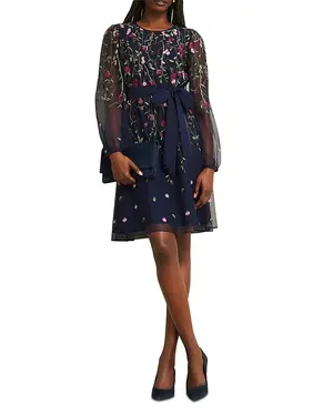 HOBBS LONDON Emmy Embroidered Dress