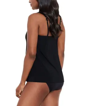 Miraclesuit Razzle Dazzle Tankini Top - Black