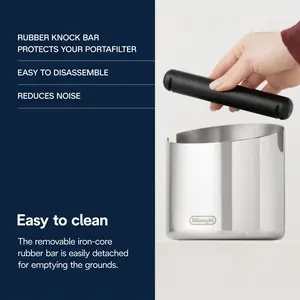 DE'LONGHI Large Easy Clean Knock Box