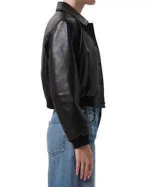 Citizens Of Humanity Lola Bomber Jacket - Brown