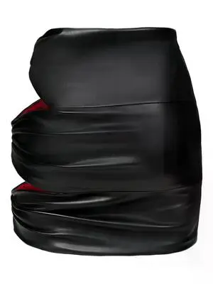 LIKA Cut-out Mini Skirt - Black
