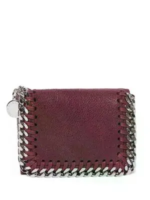 Stella McCartney Chain-trim Wallet - Red