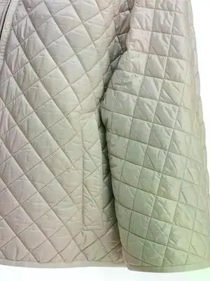 Max Mara Delfina Quilted Zip-front Jacket - Neutrals