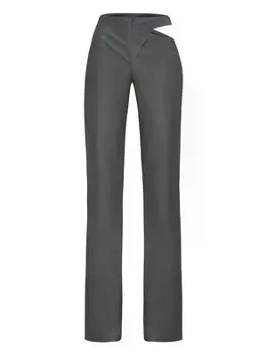LIKA Cut-out Trousers - Grey