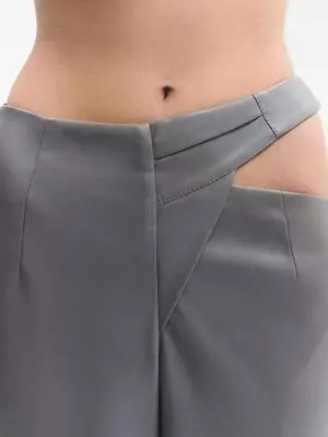 LIKA Cut-out Trousers - Grey