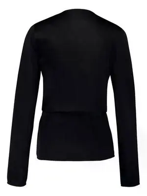 Givenchy V-neck Wrap Top