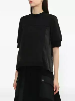 3.1 Phillip Lim Panelled Short-sleeve Top