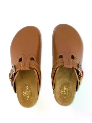 Valentino Garavani Leather Slippers