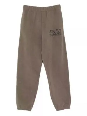 MAISON MARGIELA Logo-embroidered Fleece Track Pants