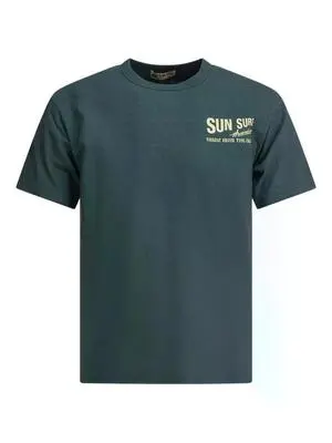 SUN SURF Graphic-print Cotton T-shirt