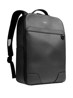 LANCEL Leather Top-handle Backpack - Black