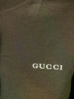 Gucci Logo Intarsia Button-up Cardigan