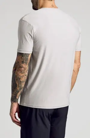 True Classic Active Trim Fit Performance T-shirt - Heatherlightgray