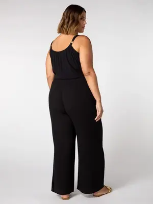 LIVE UNLIMITED Crinkle Gathered Cami