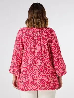 LIVE UNLIMITED Printed Blouse