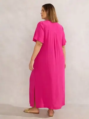 LIVE UNLIMITED V-neck Maxi Dress
