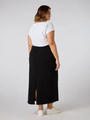 LIVE UNLIMITED Jersey Midi Skirt