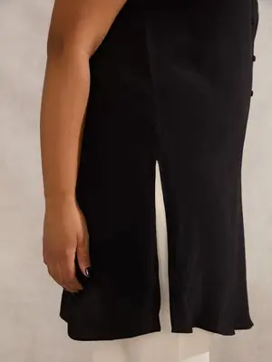 LIVE UNLIMITED Split Front Tunic
