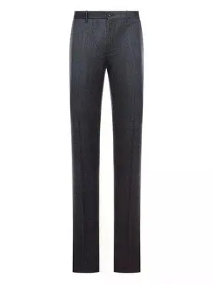 Incotex Wool Tailored Trousers - Grey