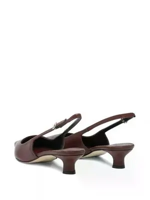 AeydĒ 35mm Catrina Slingback Pumps - Red