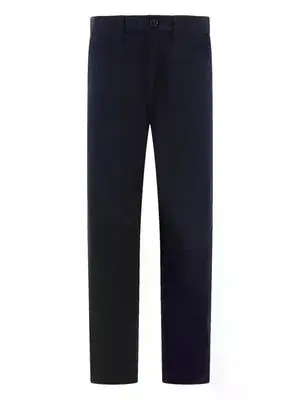 ANDBLUE Logo Patch Trousers - Blue
