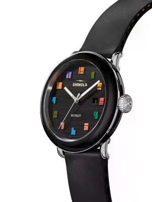 Shinola Leather 40mm